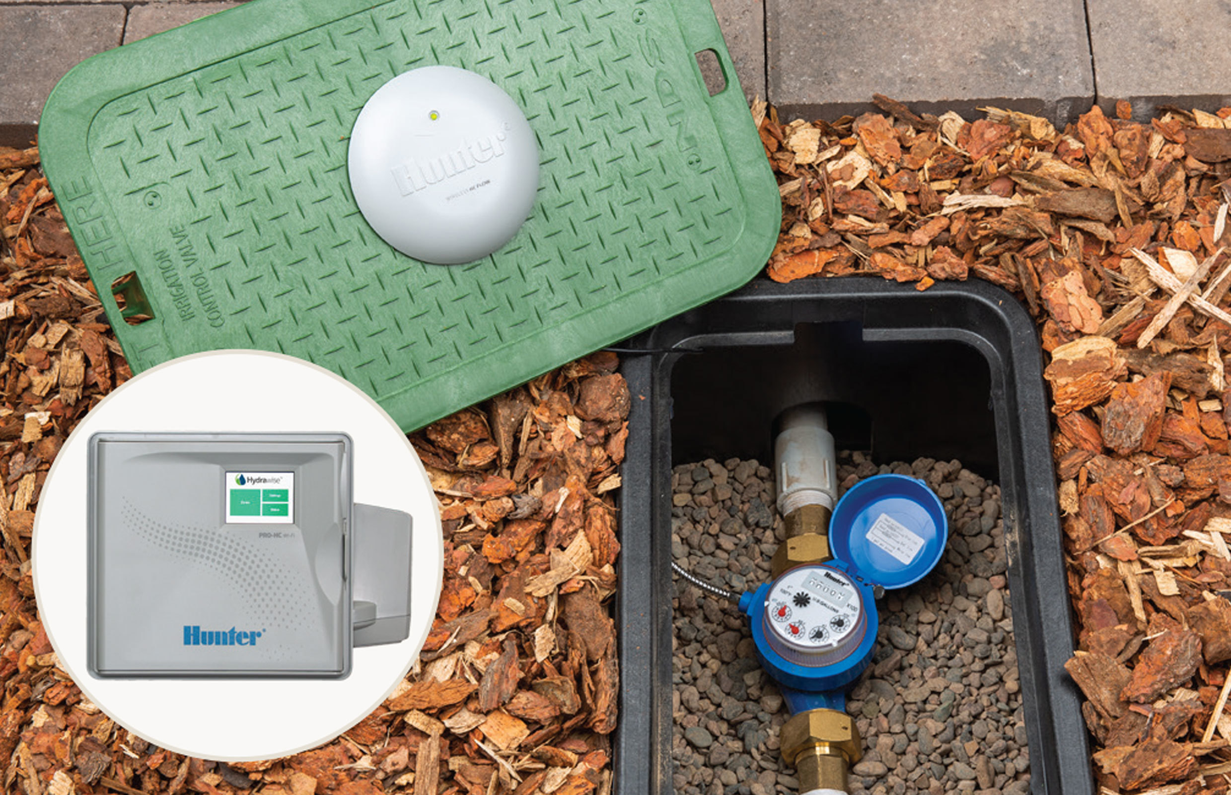 Wireless Flow Sensor For Irrigation Flanged End Inline And Remotre